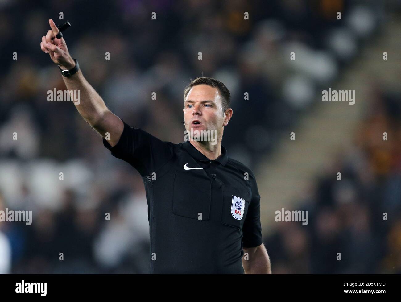 Match Referee James Linnington Stock Photo - Alamy