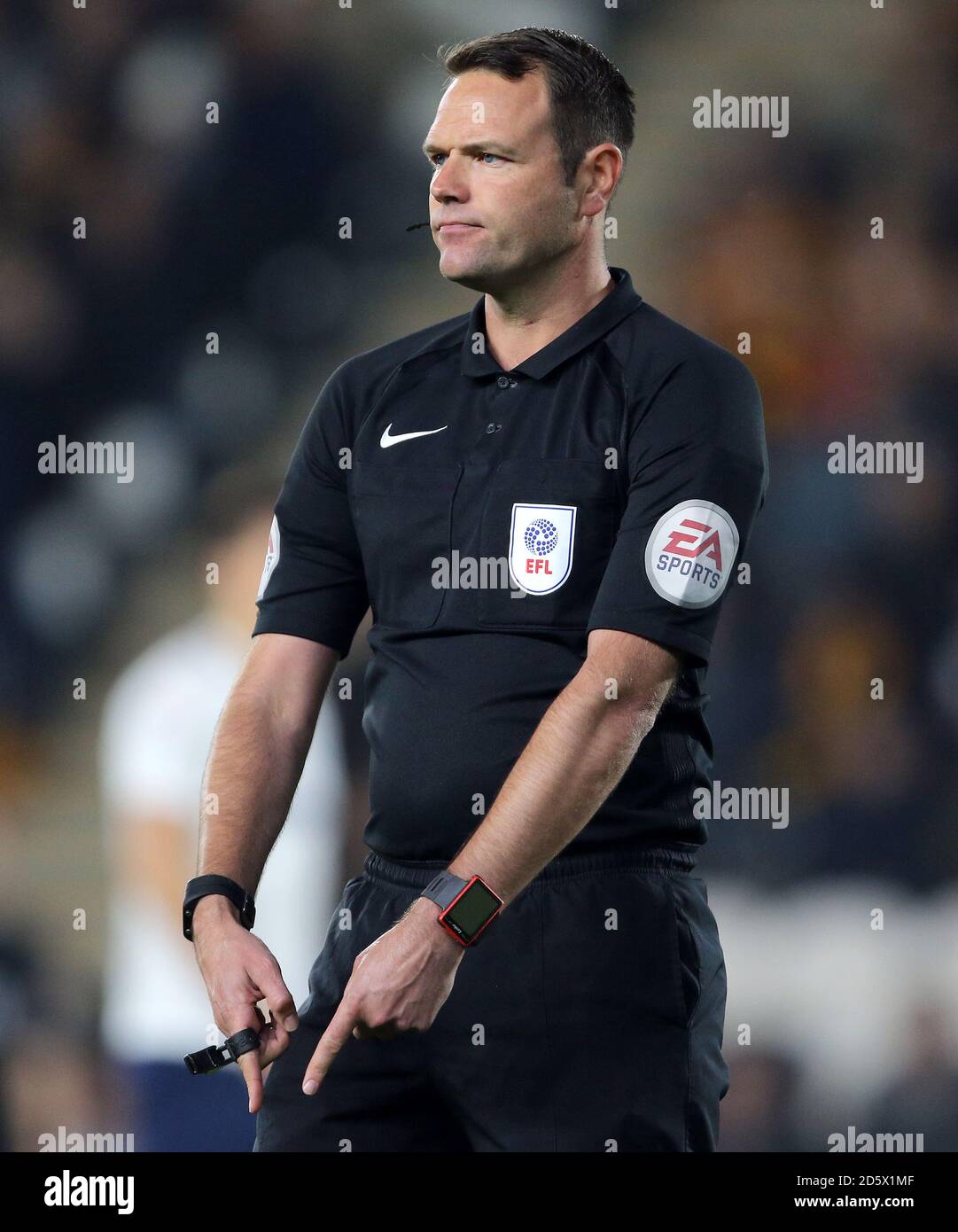 Match Referee James Linnington Stock Photo - Alamy