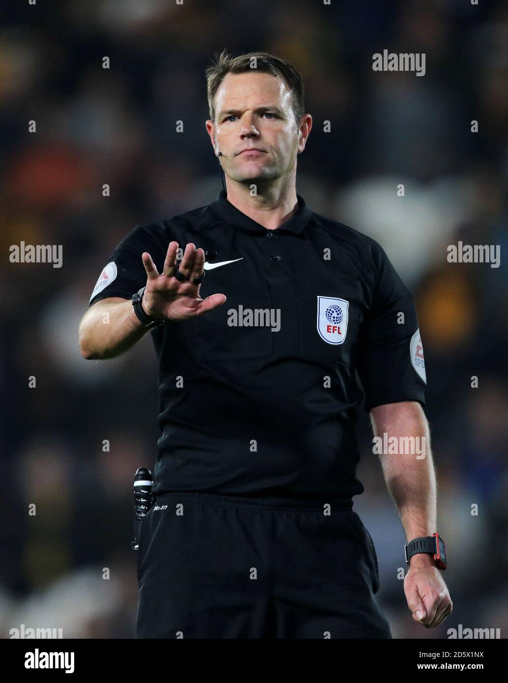 Match Referee James Linnington Stock Photo - Alamy