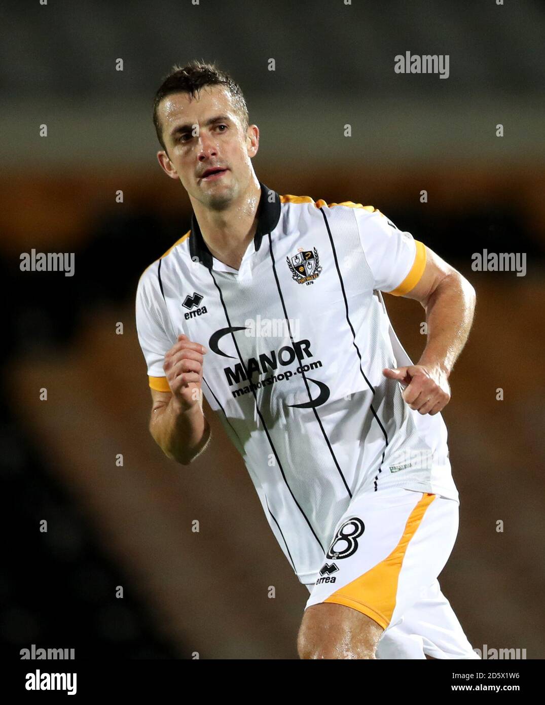 Danny Pugh, Port Vale Stock Photo - Alamy