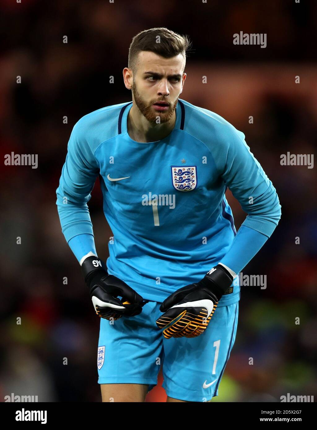 Angus Gunn, England Stock Photo - Alamy