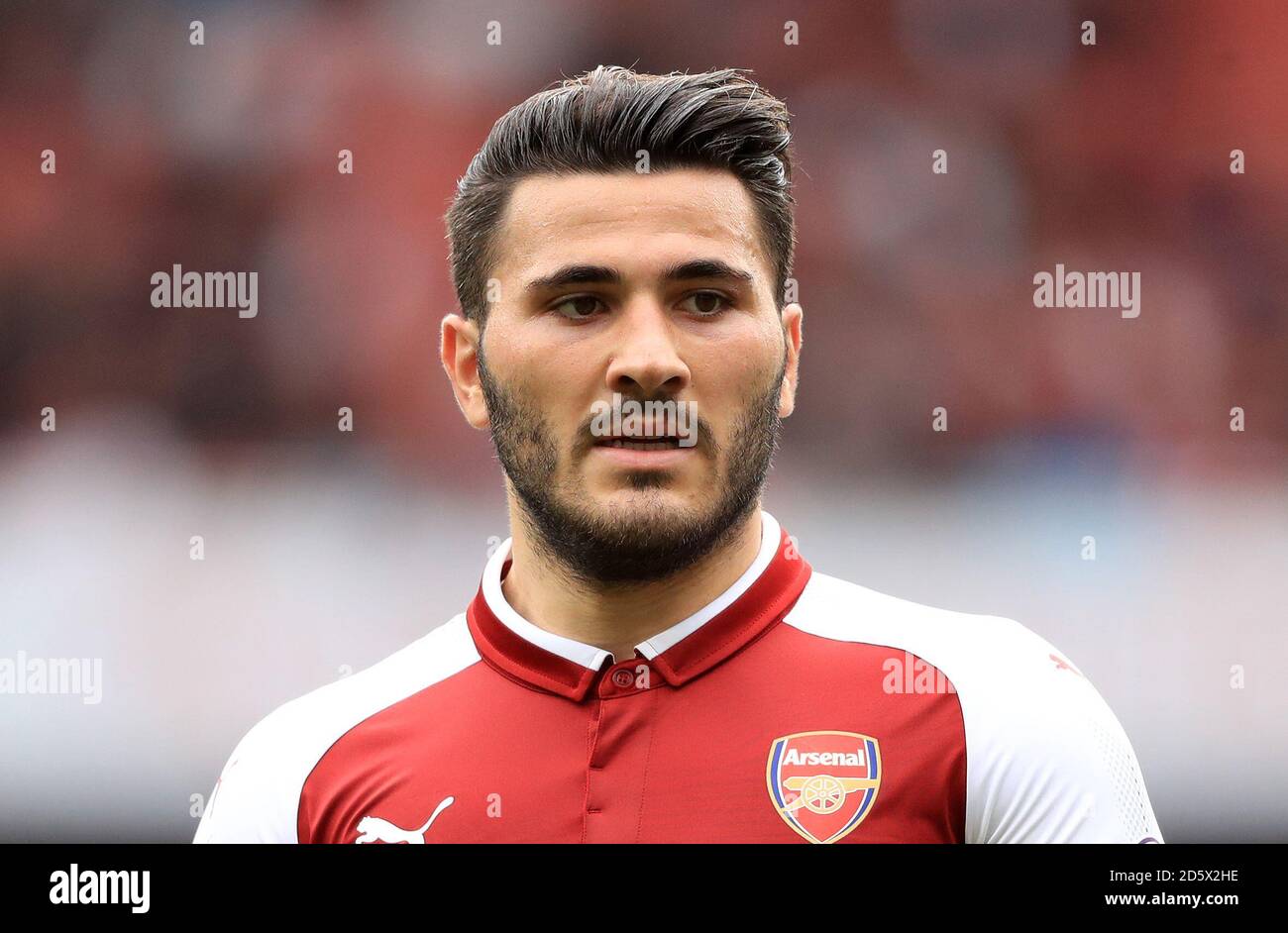 Arsenal's Sead Kolasinac Stock Photo - Alamy