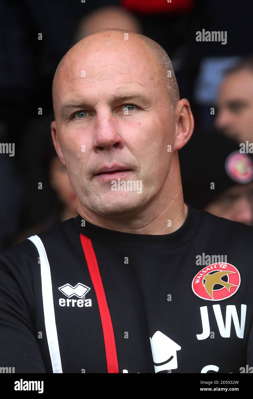 Walsall Manager Jon Whitney Stock Photo - Alamy