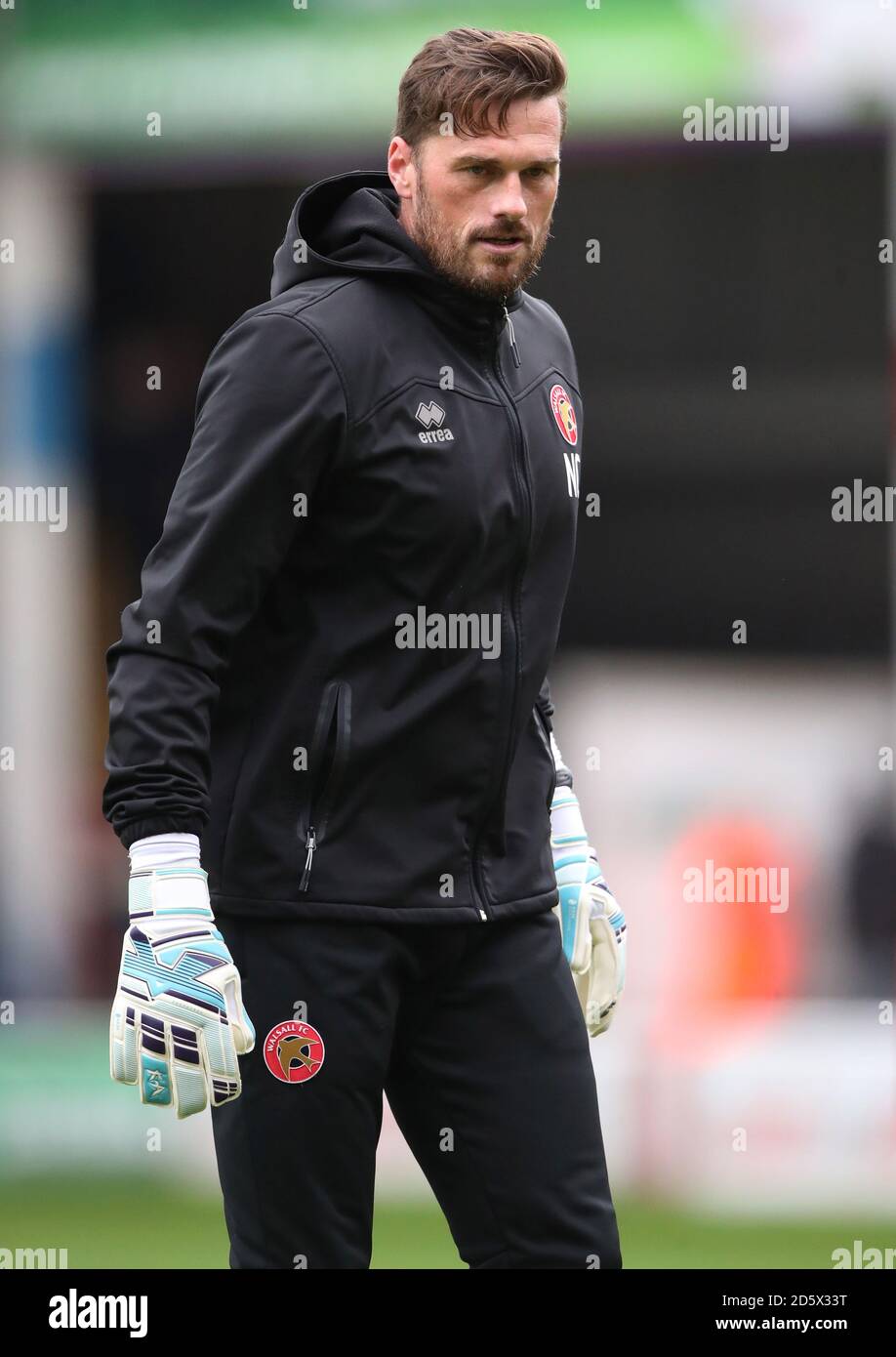Walsall goalkeeper coach Neil Cutler Stock Photo - Alamy