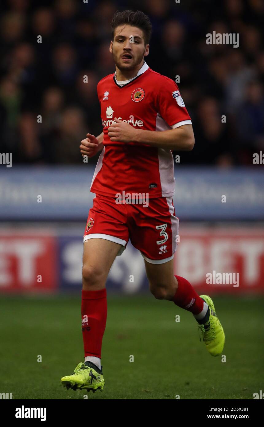Walsall's Luke Leahy Stock Photo - Alamy