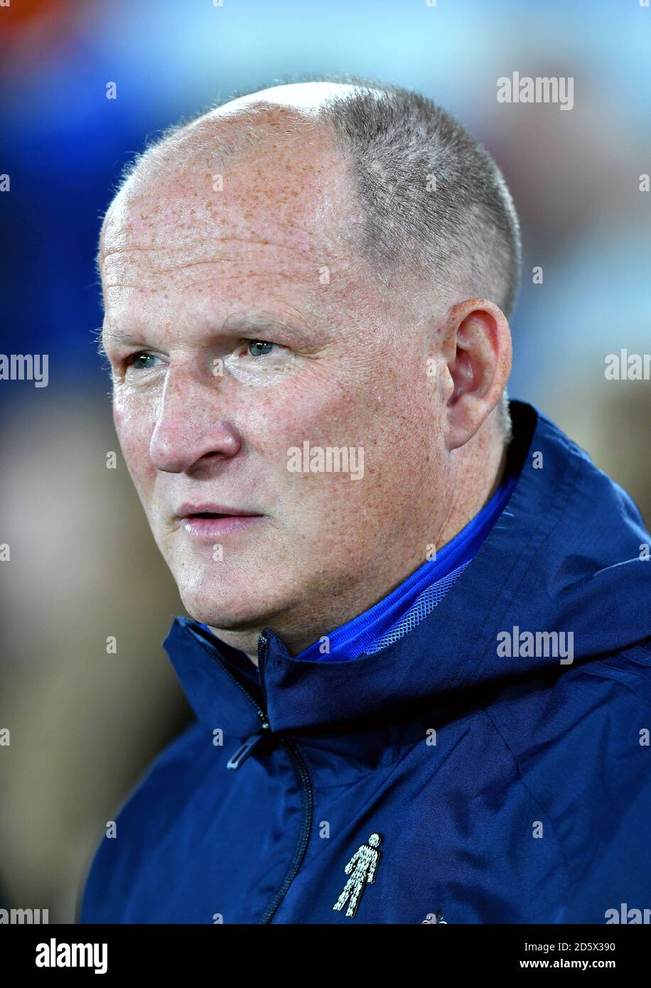 Sunderland manager Simon Grayson Stock Photo - Alamy