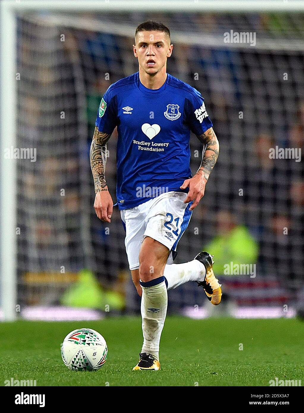Muhamed Besic, Everton Stock Photo - Alamy