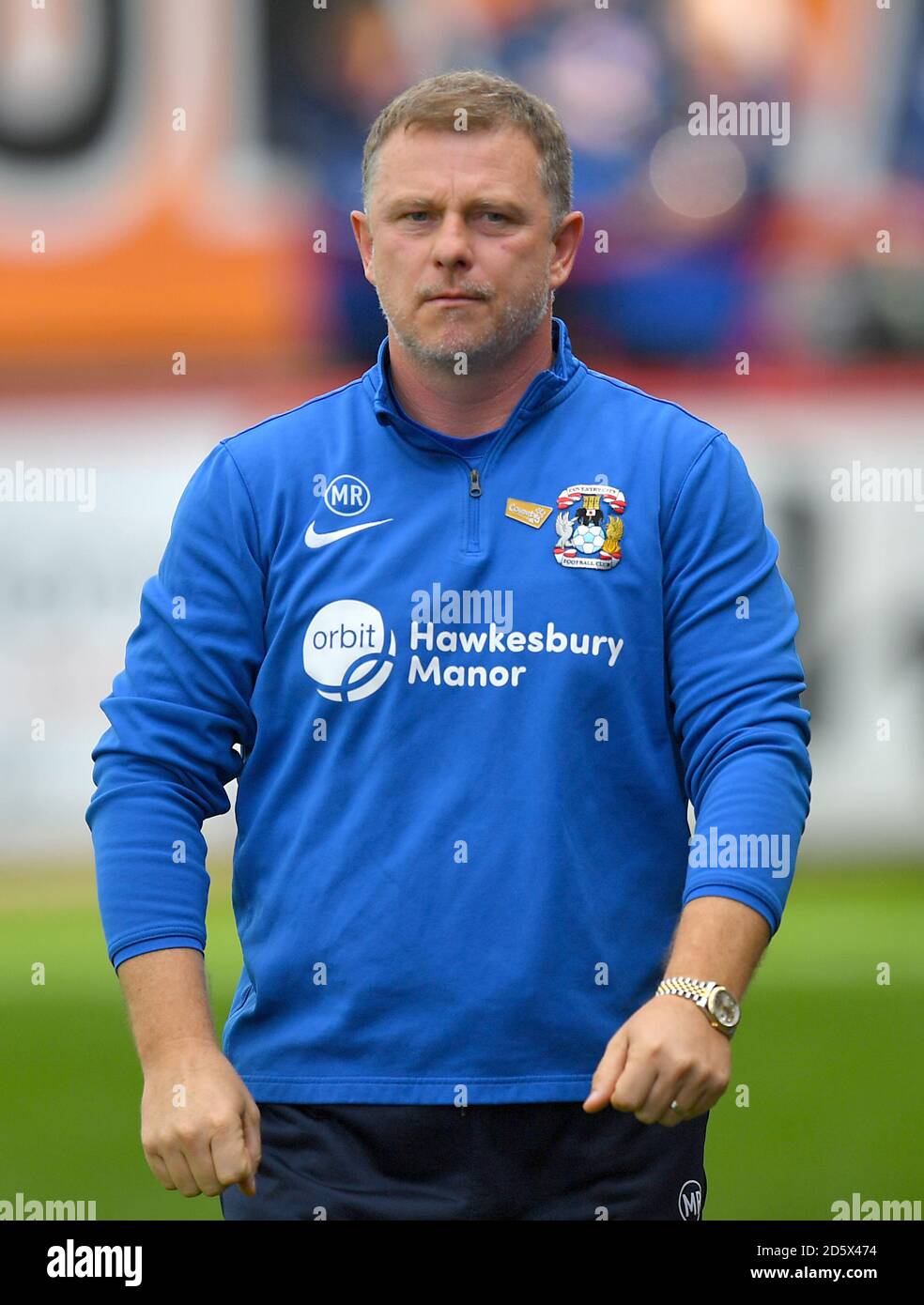 Coventry City's Manager Mark Robins Stock Photo - Alamy