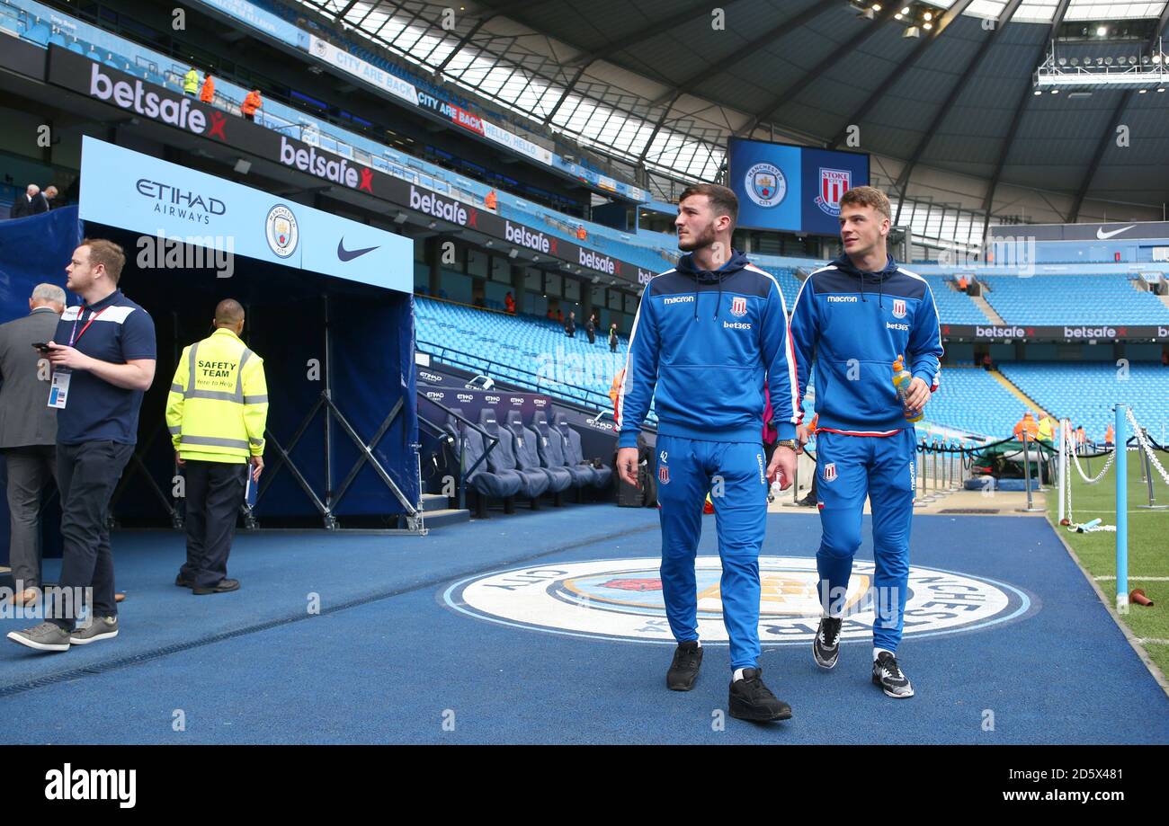 Stoke City's Tom Edwards Stock Photo - Alamy