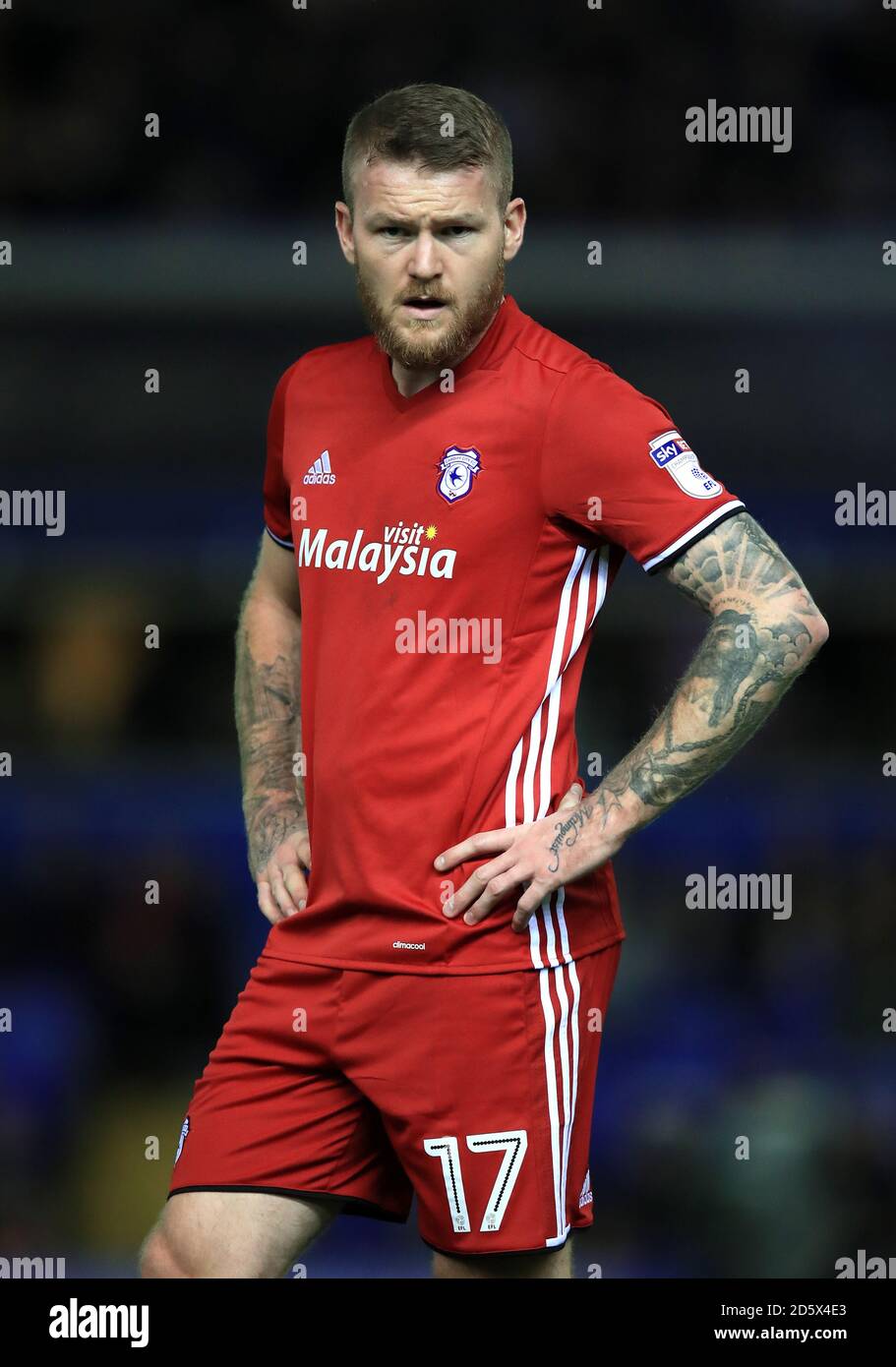 Aron gunnarsson cardiff city hi-res stock photography and images - Alamy