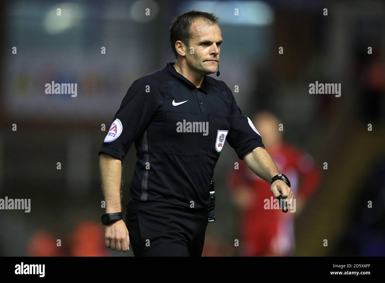 Referee Geoff Eltringham Stock Photo - Alamy