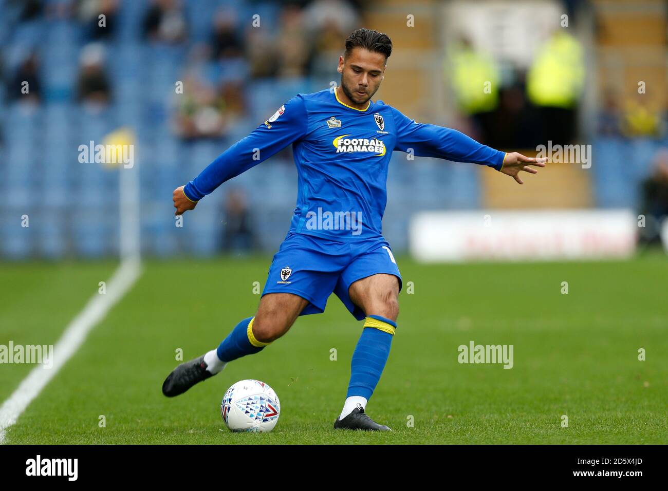 AFC Wimbledon's Harry Forrester Stock Photo - Alamy