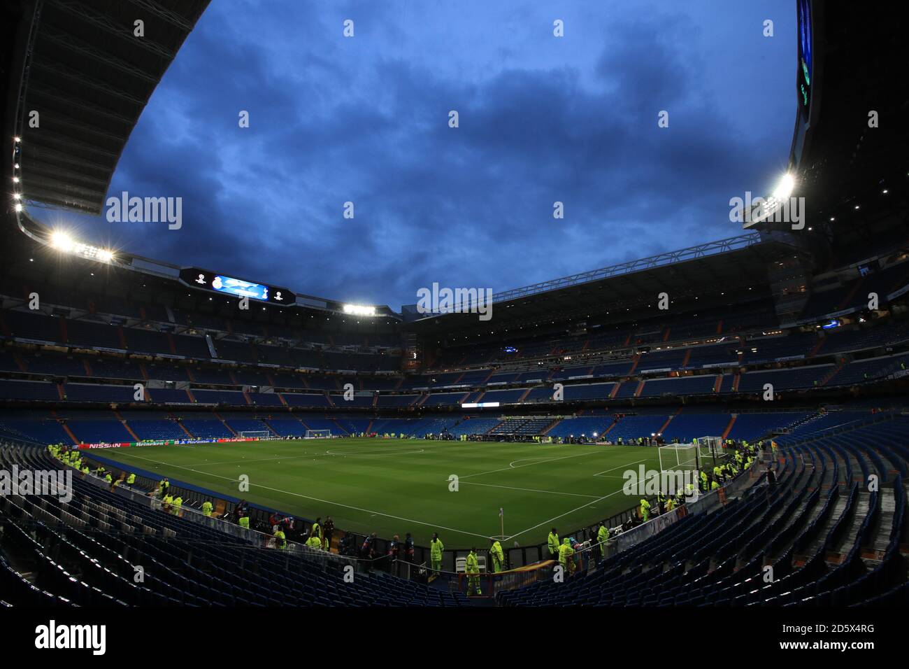 A general view of the Bernabeu Stadium Stock Photo - Alamy