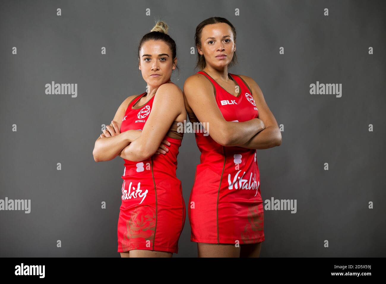 England's Natalie Panagarry (left) and Hannah Joseph Stock Photo - Alamy