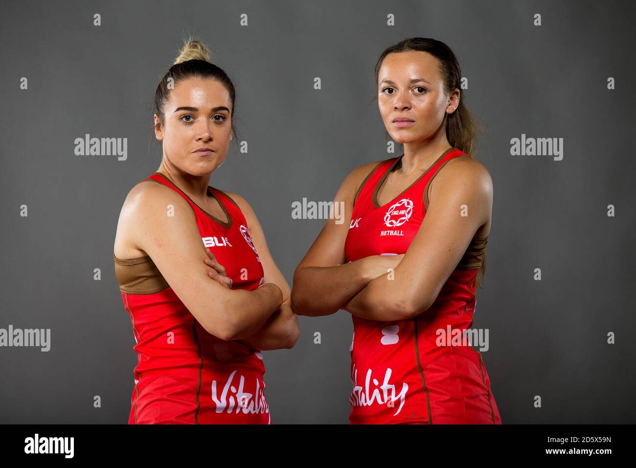 England's Natalie Panagarry (left) and Hannah Joseph Stock Photo - Alamy