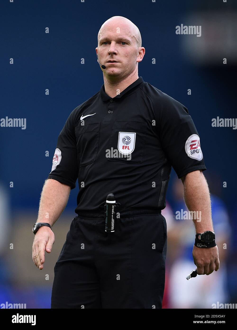 Match referee Simon Hooper Stock Photo - Alamy