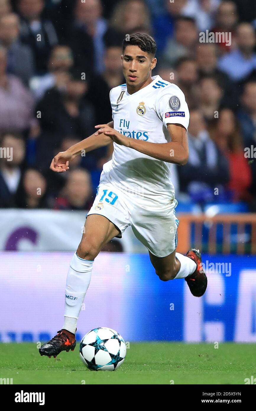 Achraf hakimi champions league hi-res stock photography and images - Alamy