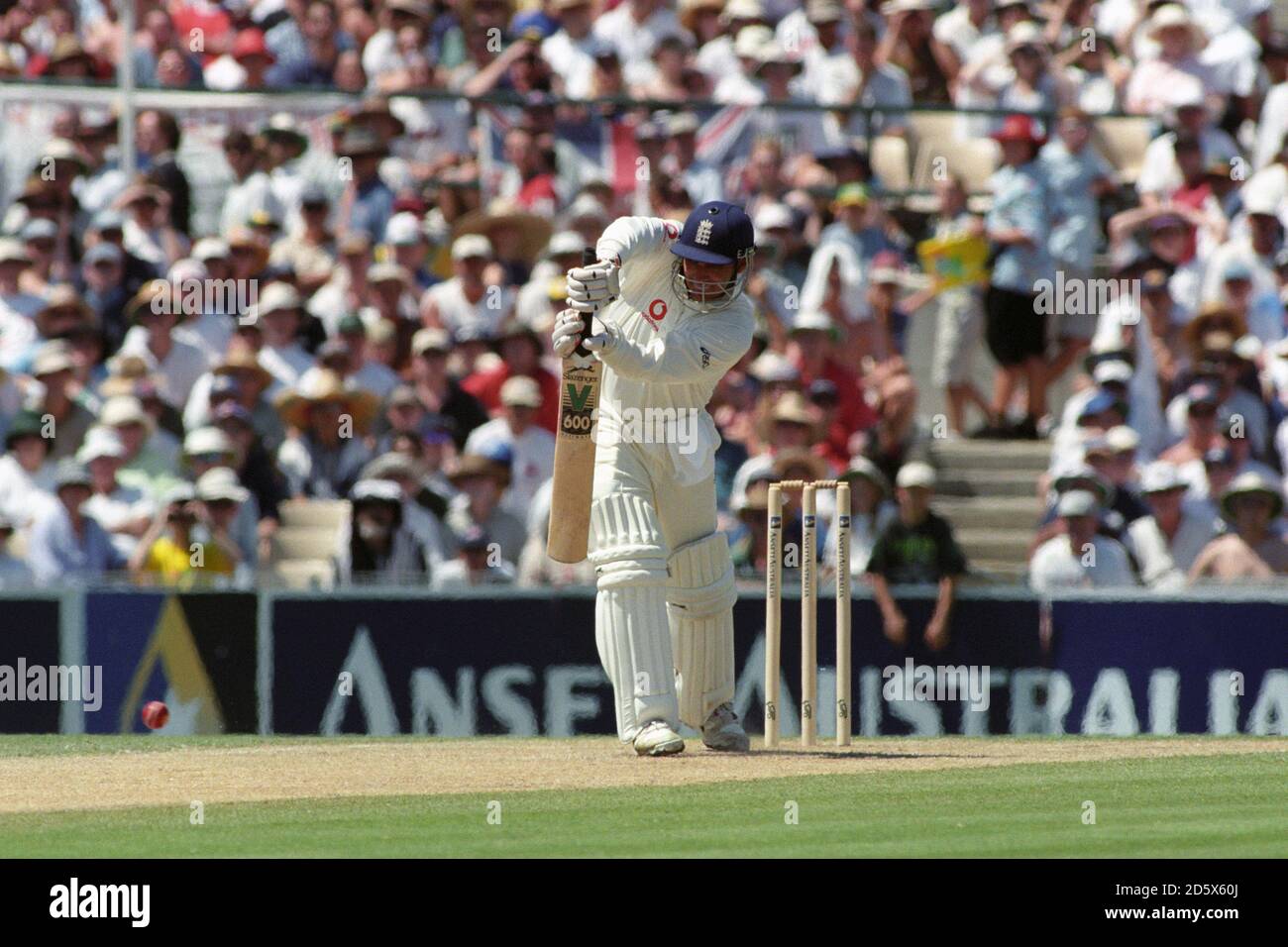England's Mark Butcher Stock Photo - Alamy
