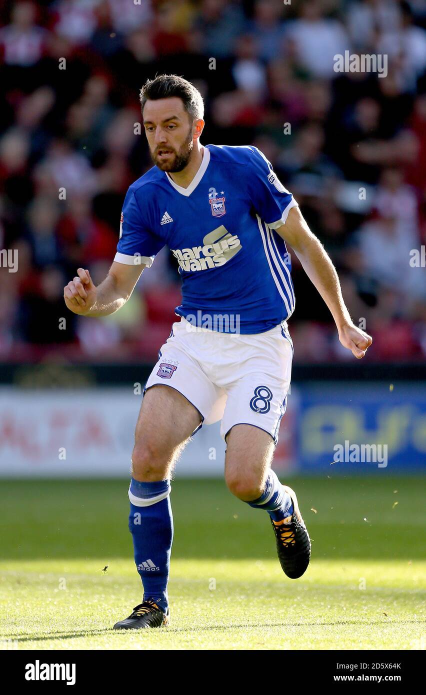 Ipswich Town's Cole Skuse Stock Photo - Alamy