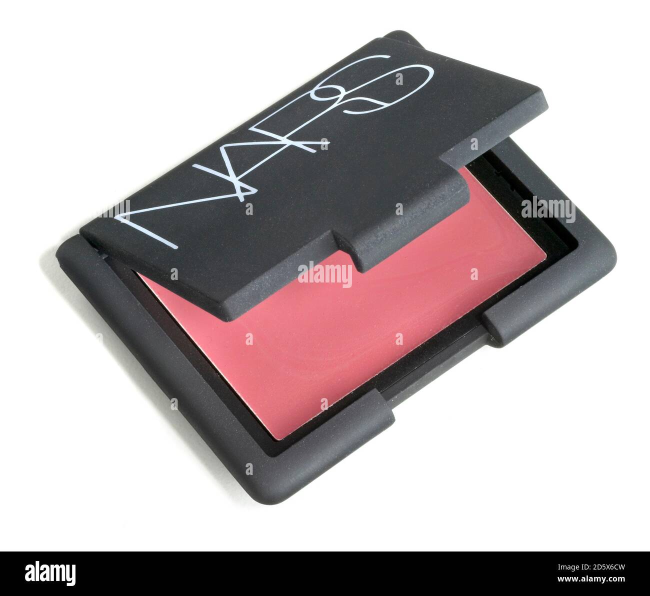 NARS pink blush compact photographed on a white background Stock Photo ...