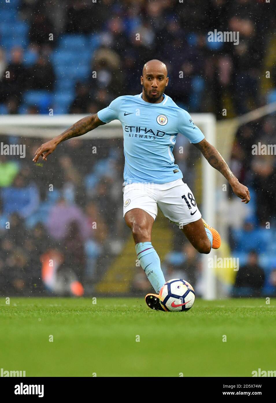 Manchester City's Fabian Delph Stock Photo - Alamy