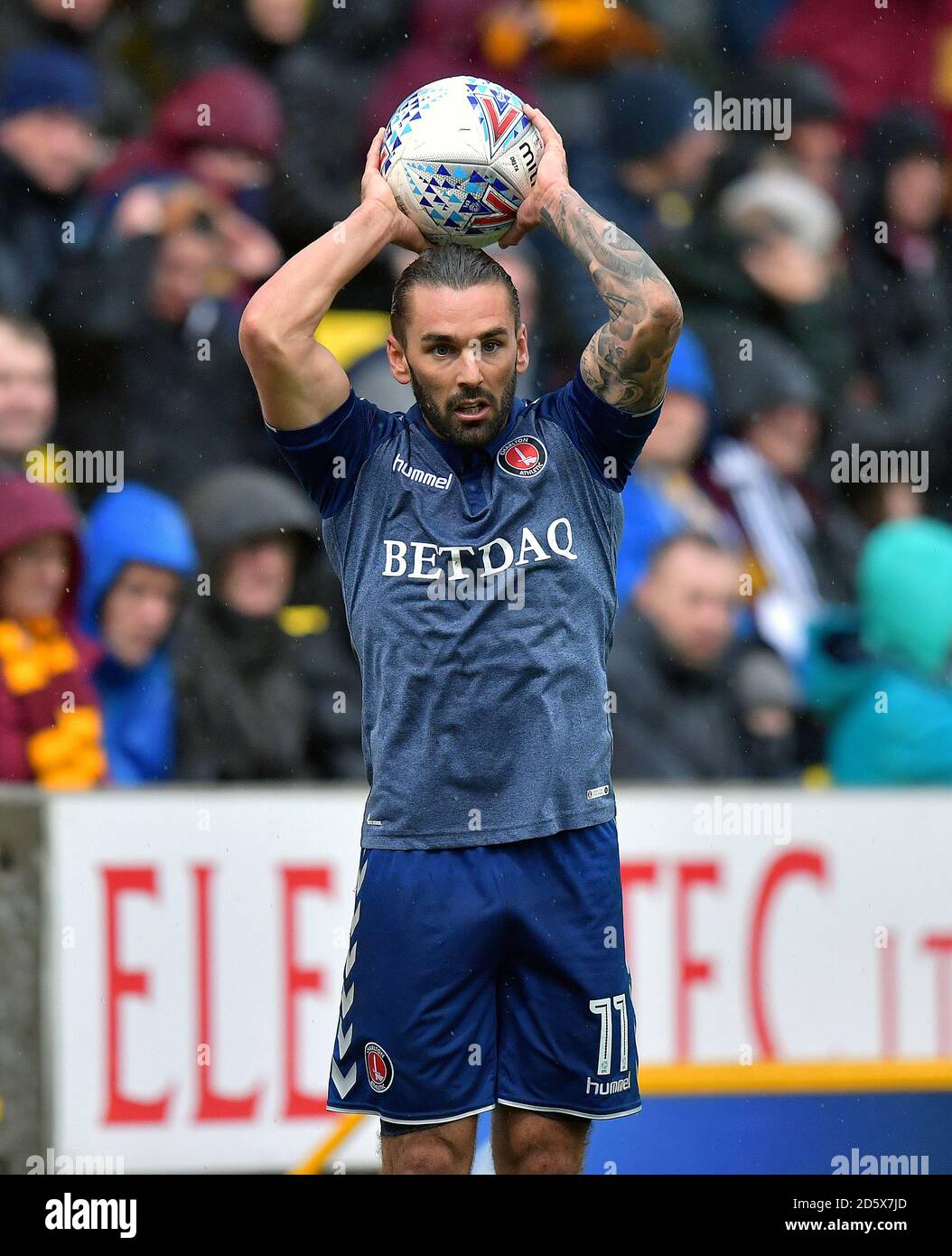Ricky Holmes, Charlton Athletic Stock Photo - Alamy