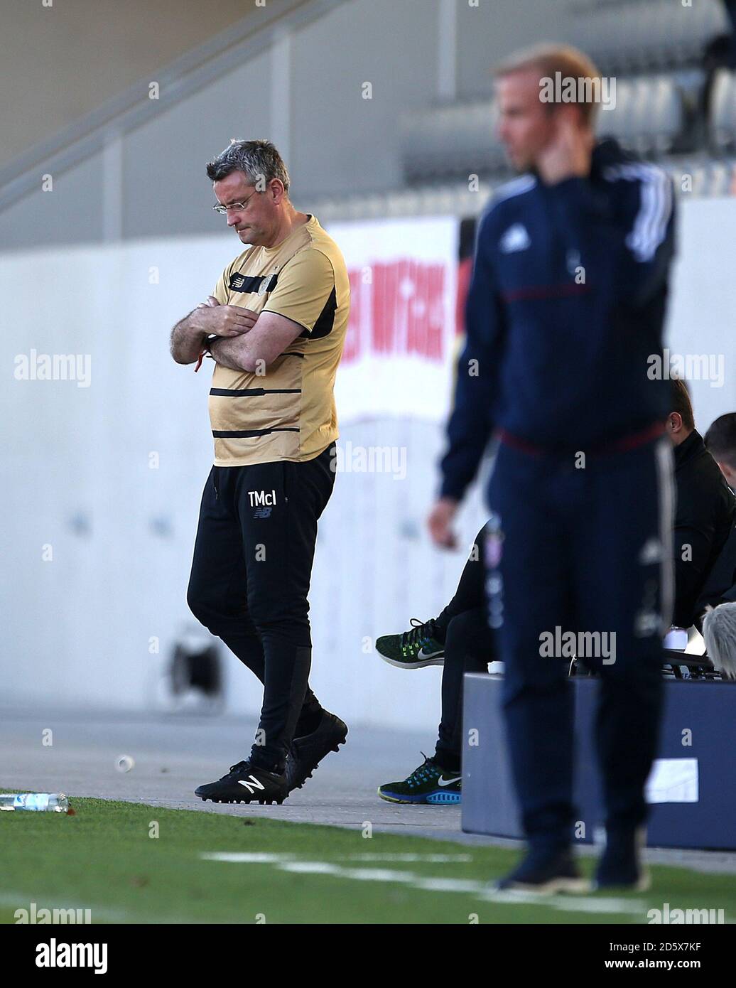Celtic youth coach Thomas McIntyre Stock Photo - Alamy