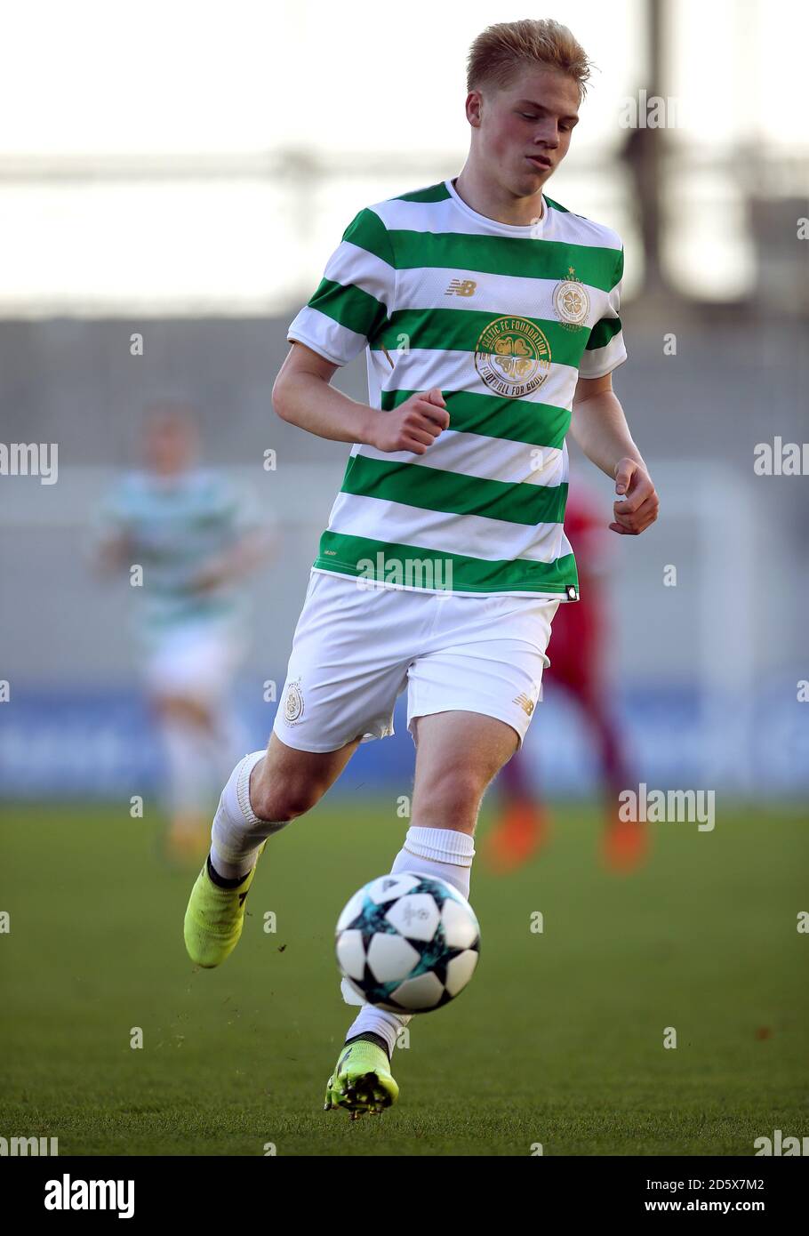 Celtic Stephen Welsh in action Stock Photo - Alamy