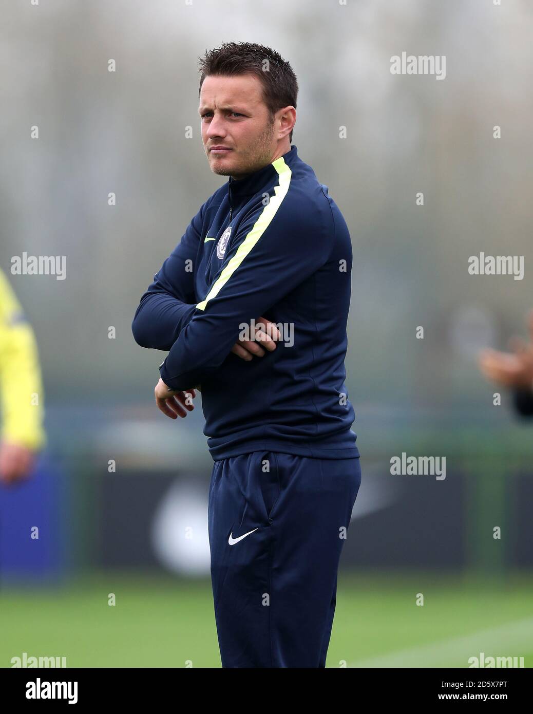 Chelsea development squad manager Joe Edwards Stock Photo - Alamy
