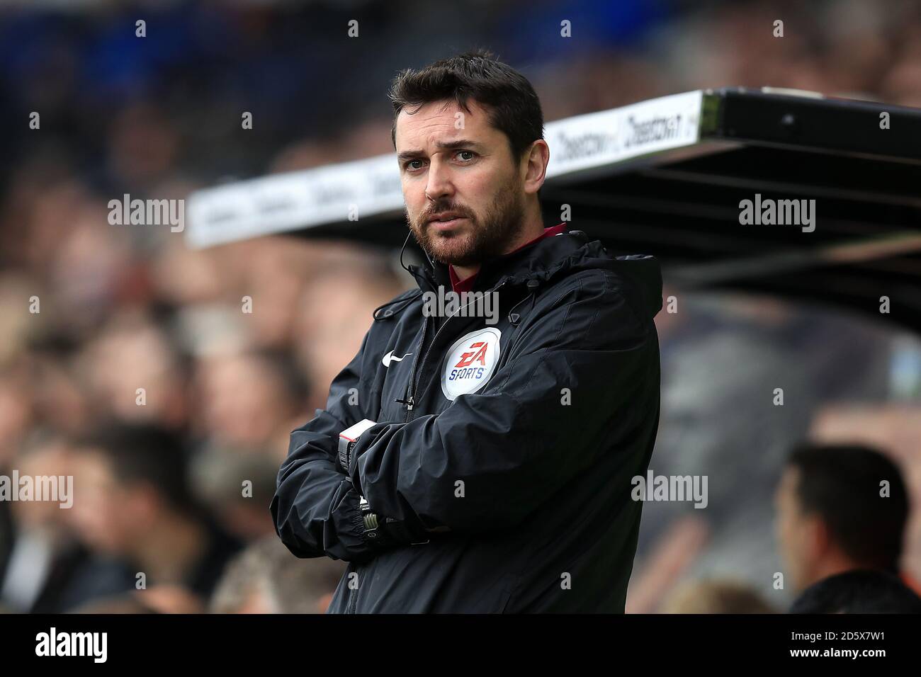 Fourth Official Simon Barrow Stock Photo - Alamy