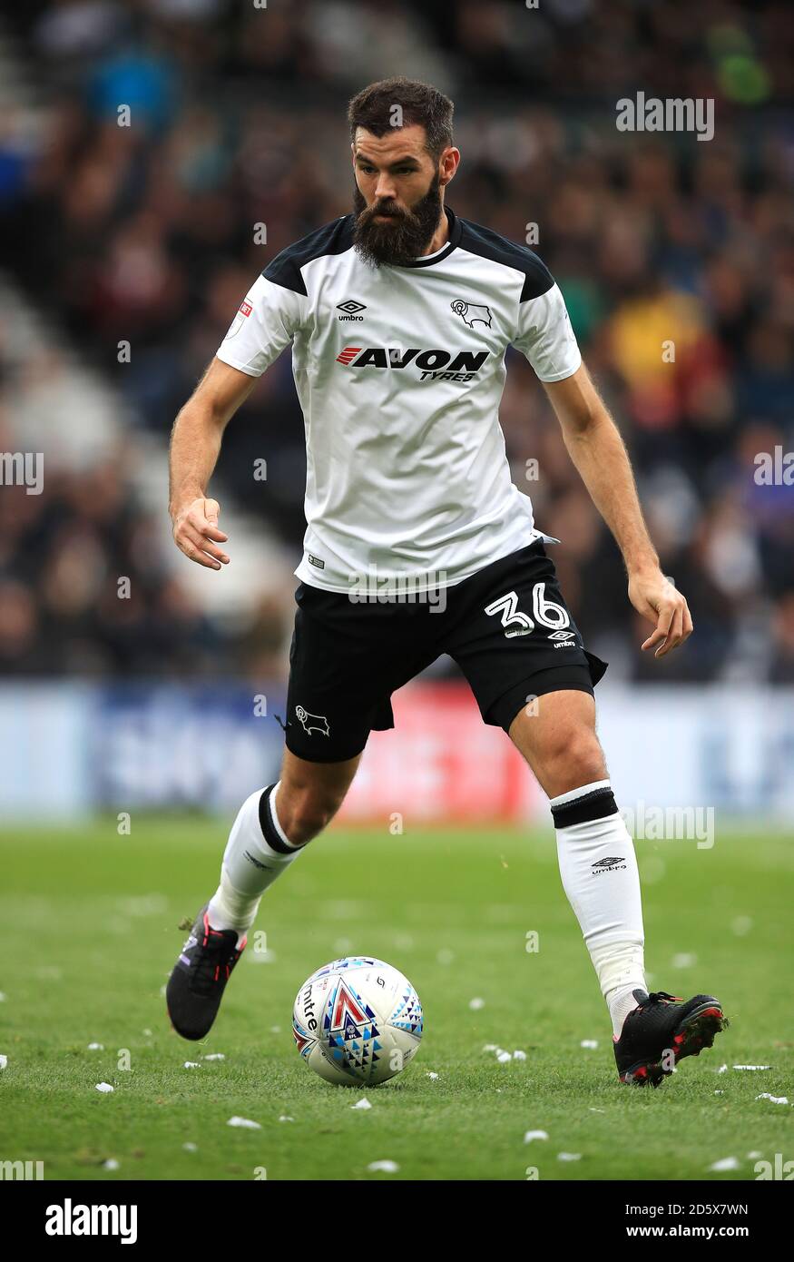 Joe Ledley, Derby County Stock Photo - Alamy