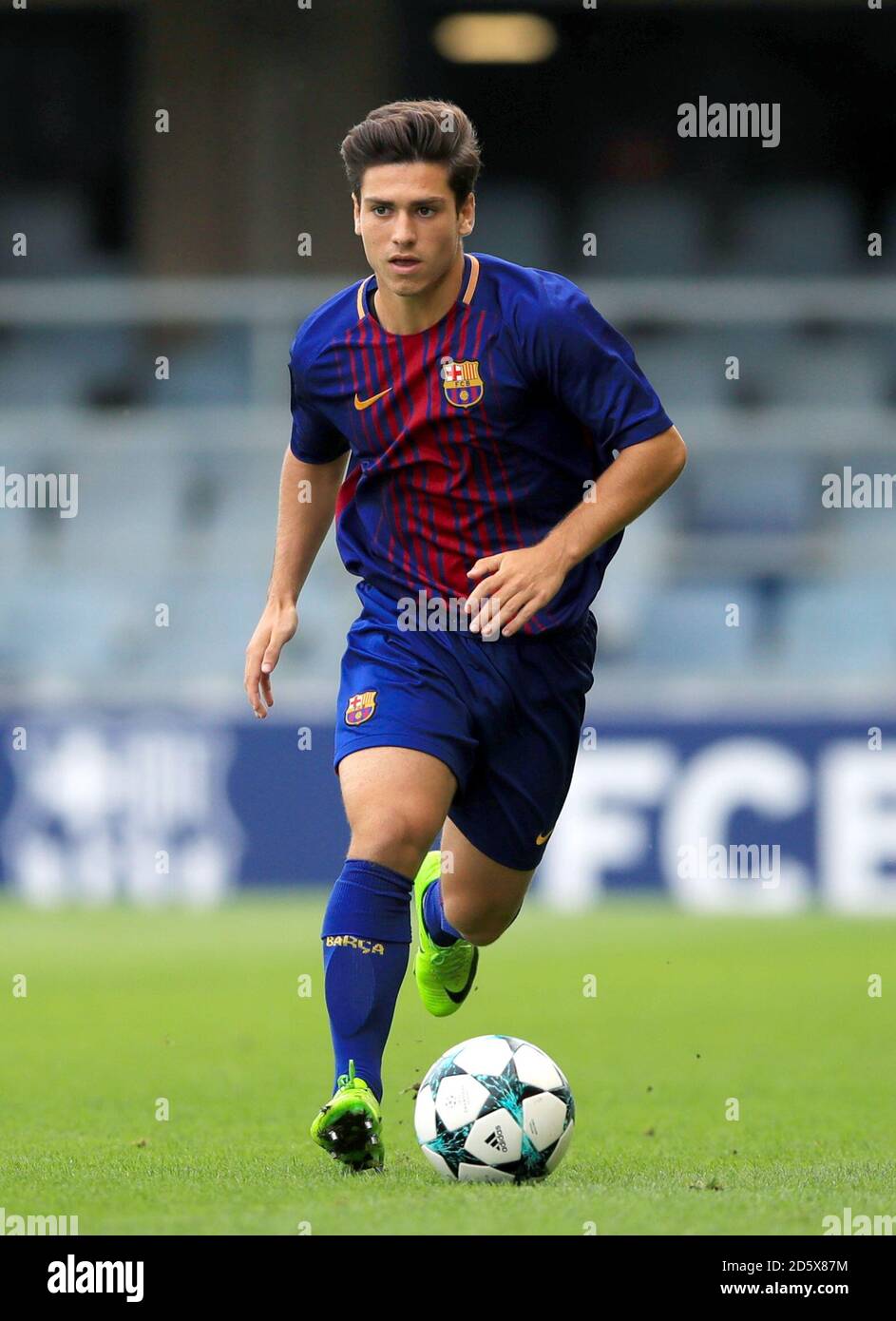 Barcelona's David Alfonso Stock Photo - Alamy