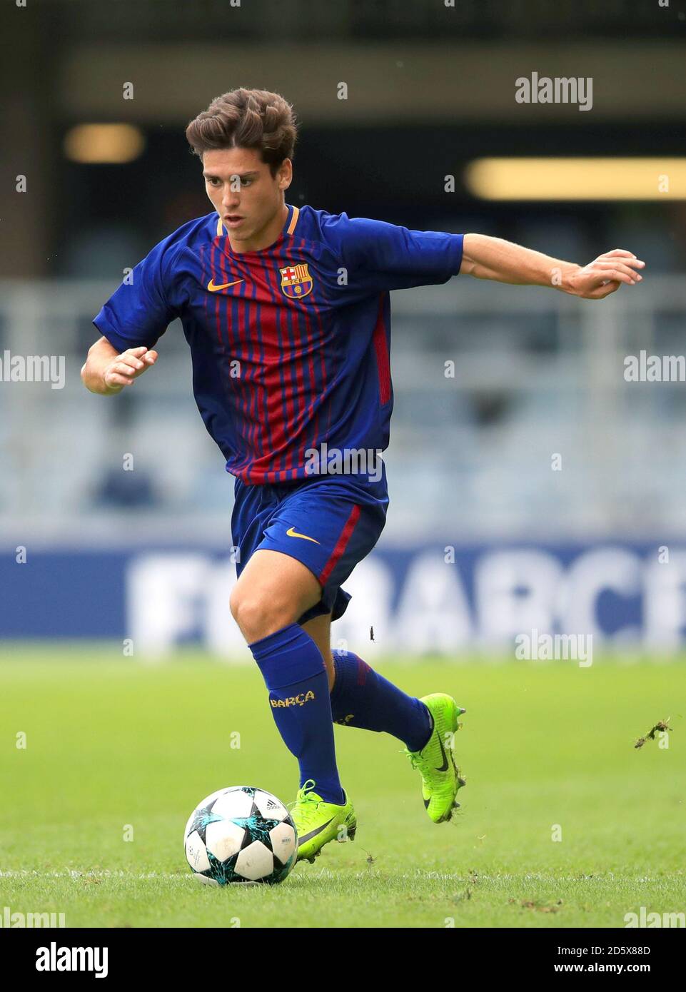 Barcelona's David Alfonso Stock Photo - Alamy