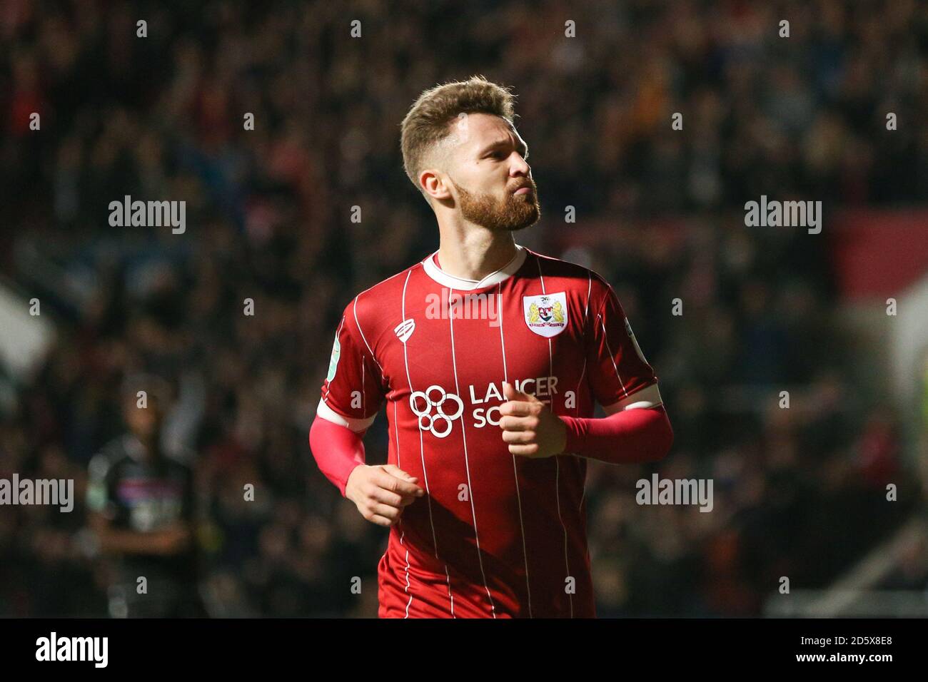 Bristol City's Matty Taylor celebrates scoring Stock Photo - Alamy