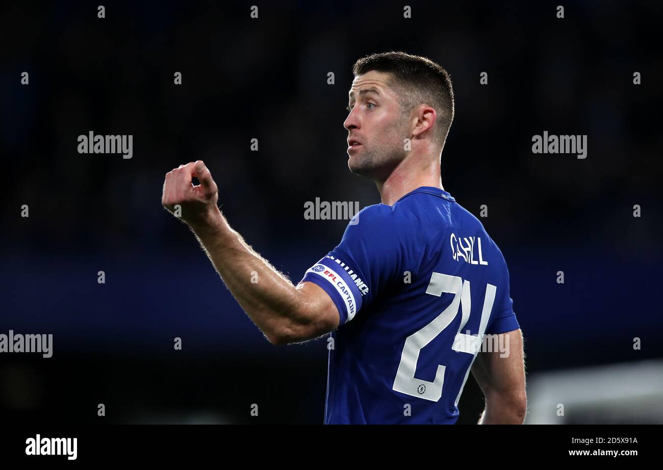 Chelsea's Gary Cahill Stock Photo - Alamy