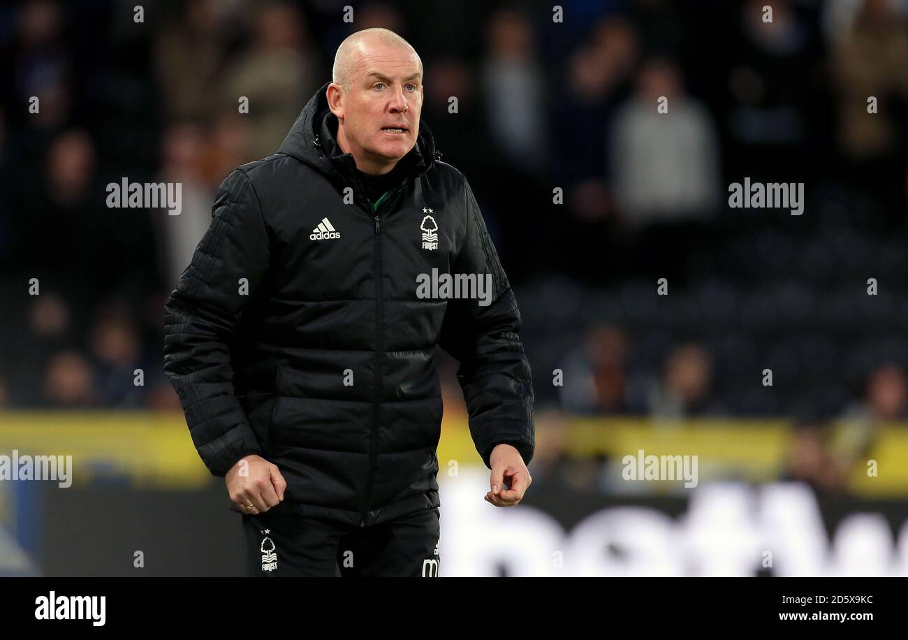 Nottingham Forest manager Mark Warburton Stock Photo - Alamy