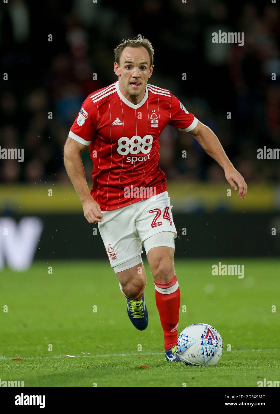 Nottingham Forest's David Vaughan Stock Photo - Alamy