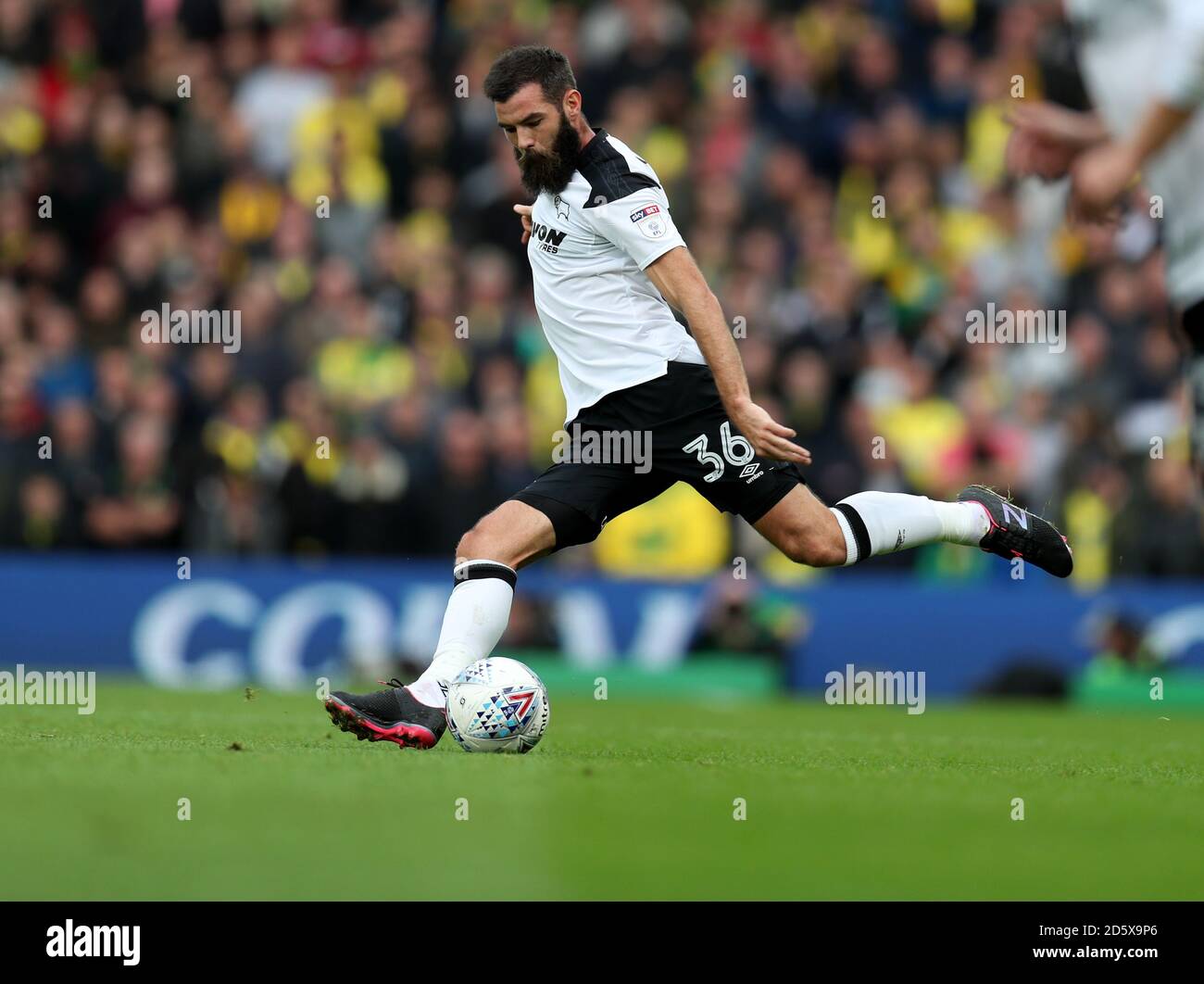 Derby County's Joe Ledley Stock Photo - Alamy
