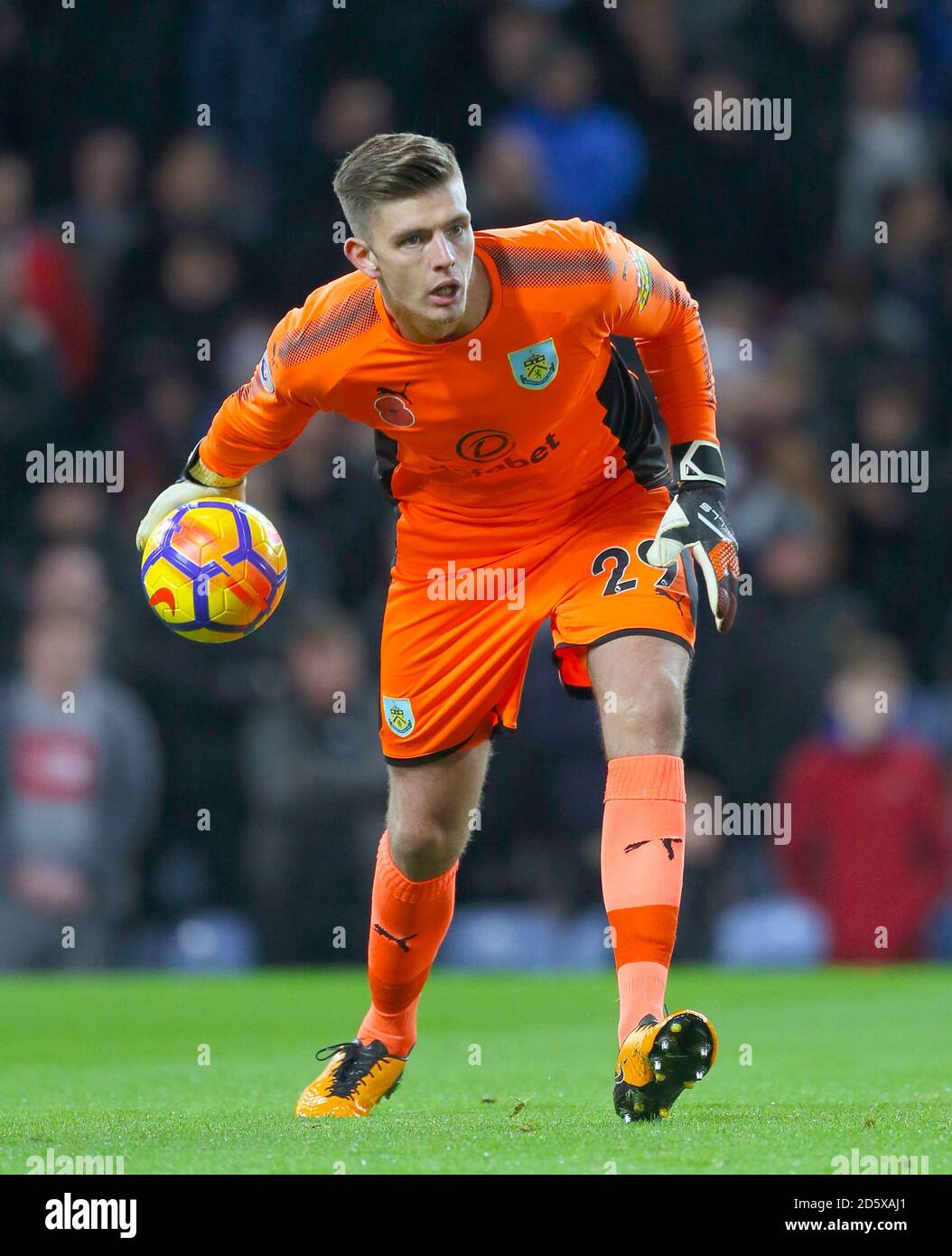 Burnley goalkeeper Nick Pope Stock Photo - Alamy