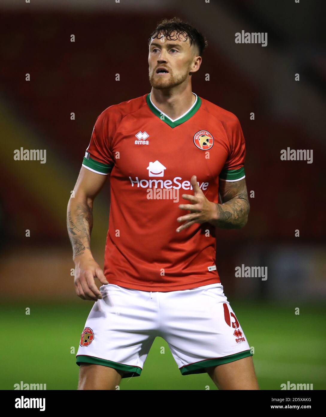 Walsall's Dan Scarr during the Sky Bet League Two match at Banks's ...