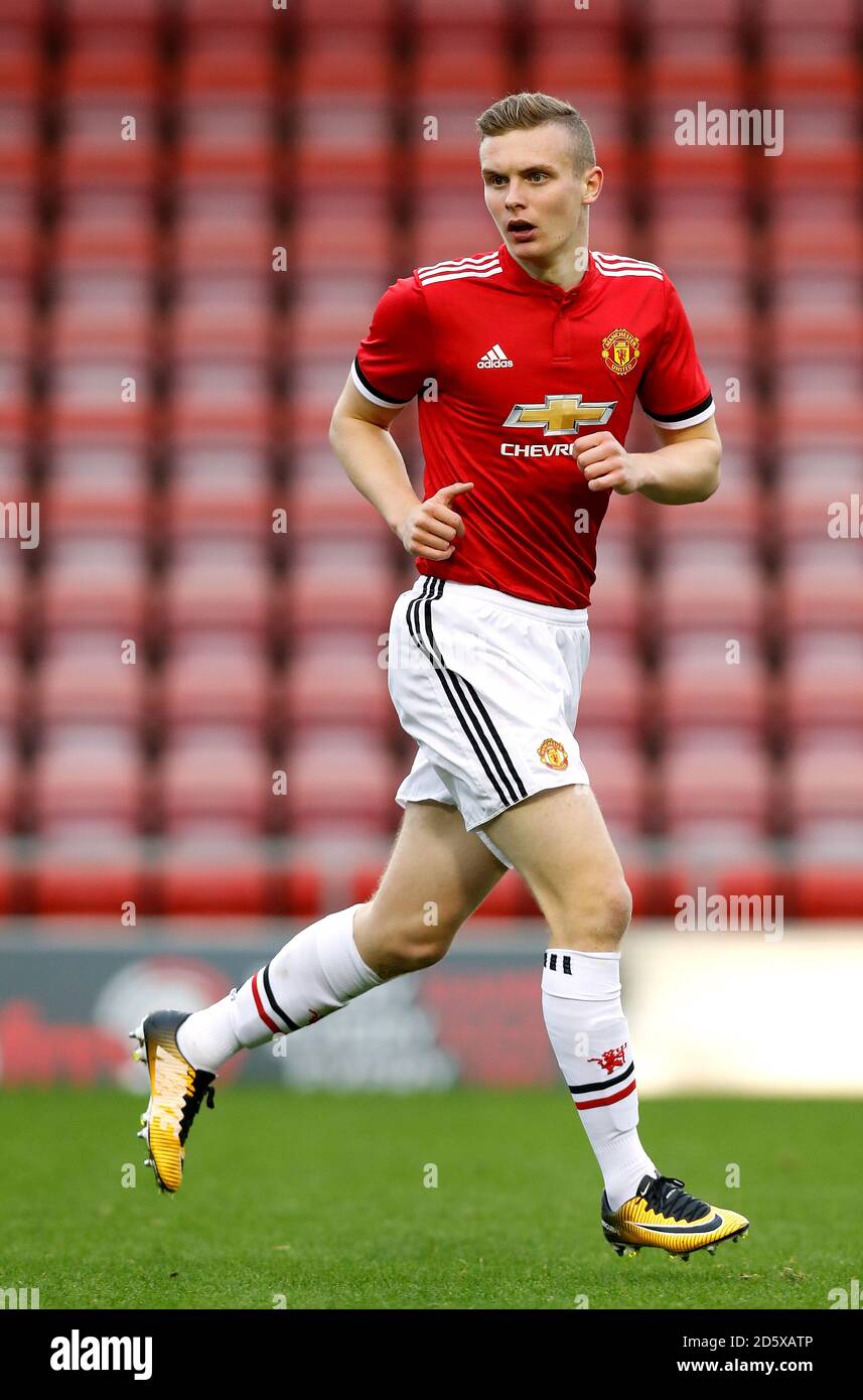 Manchester United's Ethan Hamilton Stock Photo - Alamy