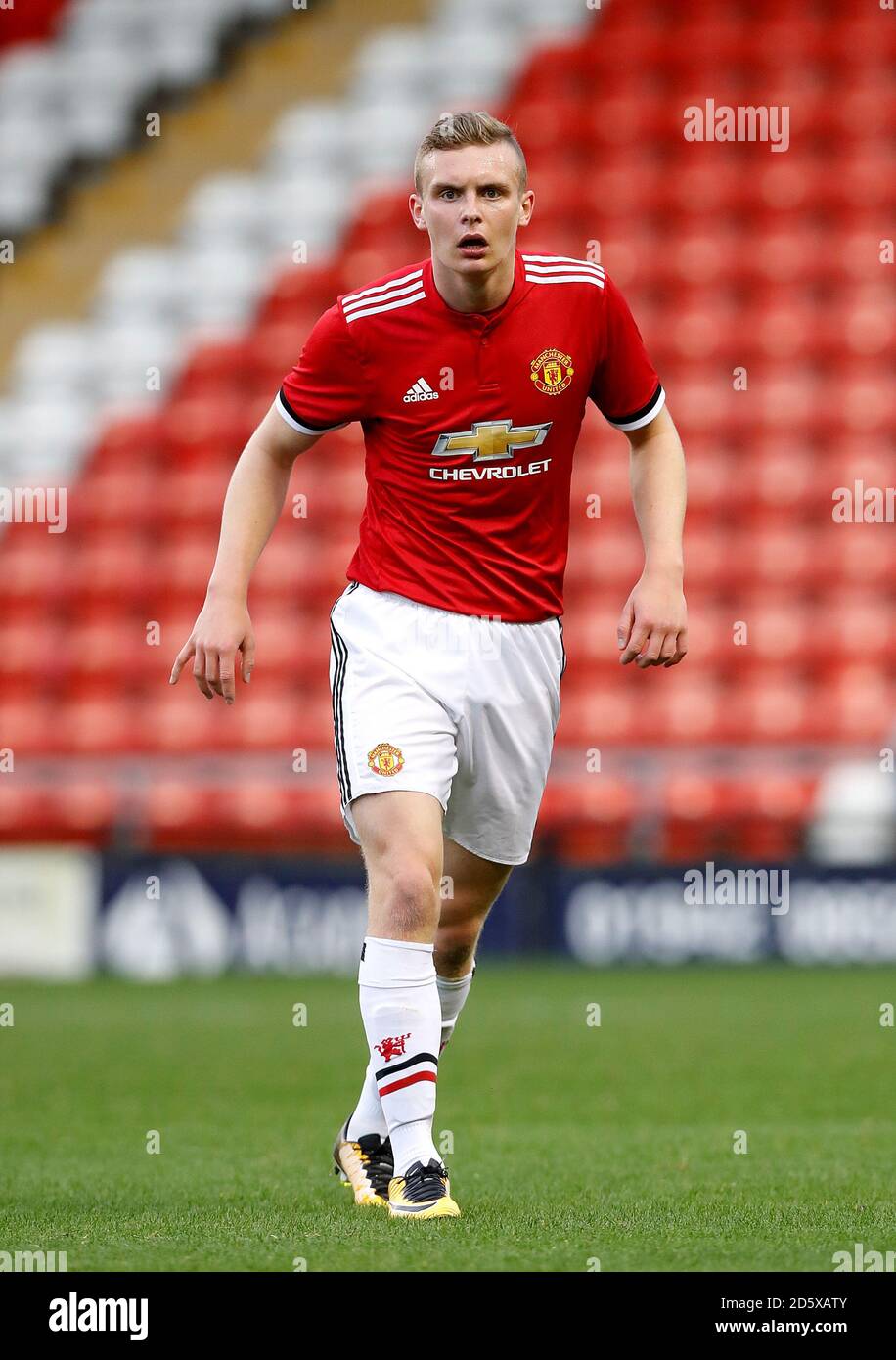 Manchester United's Ethan Hamilton Stock Photo - Alamy