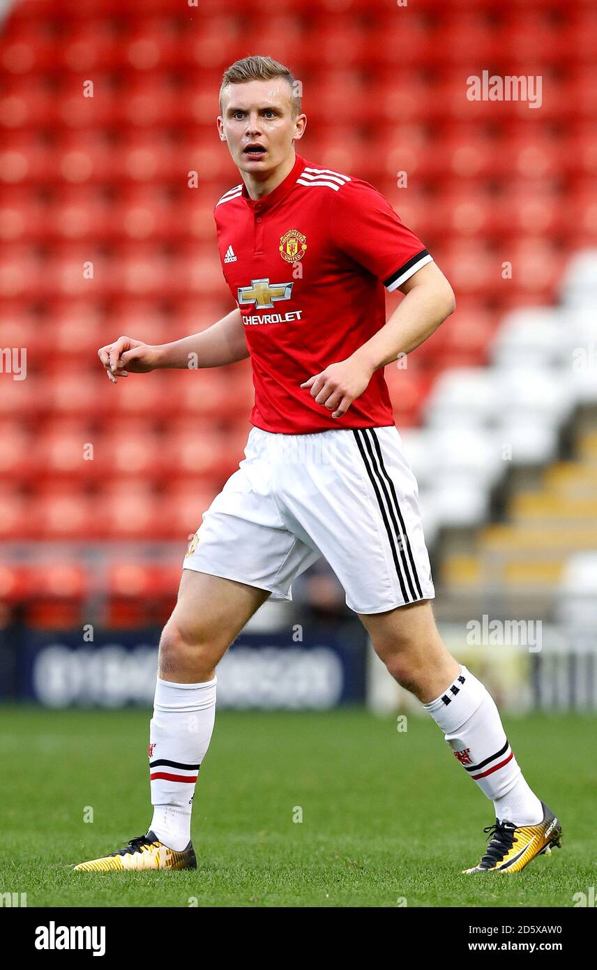 Manchester United's Ethan Hamilton Stock Photo - Alamy