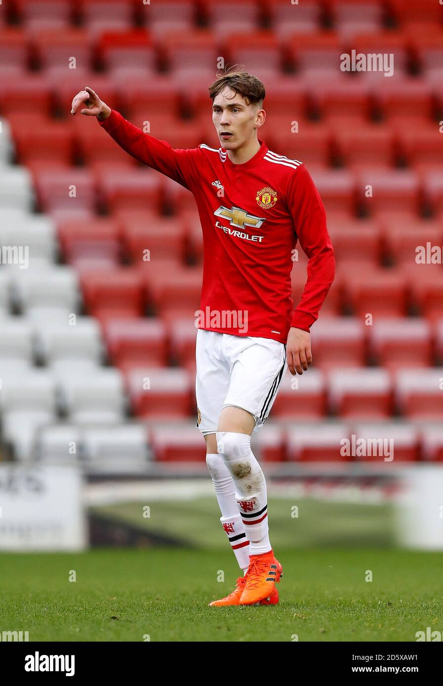 Manchester United's James Garner Stock Photo - Alamy