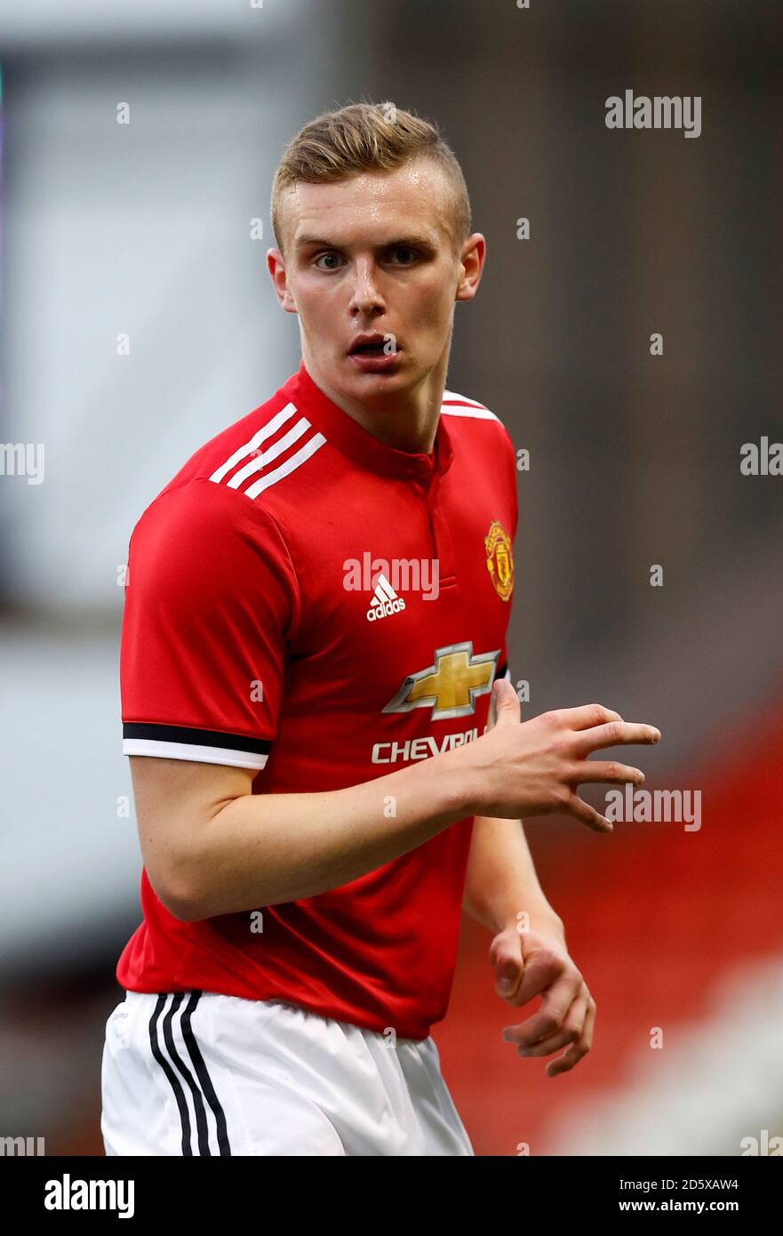 Manchester United's Ethan Hamilton Stock Photo - Alamy