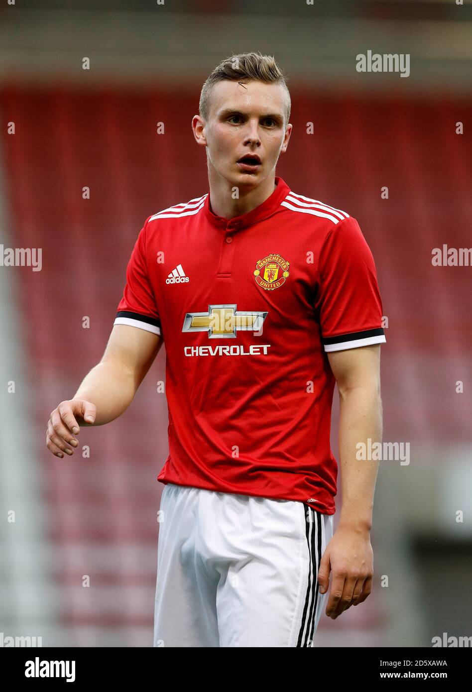 Manchester United's Ethan Hamilton Stock Photo - Alamy