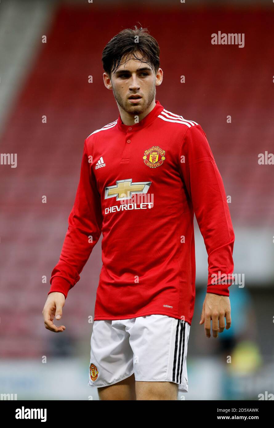 Manchester United's Aidan Barlow Stock Photo - Alamy