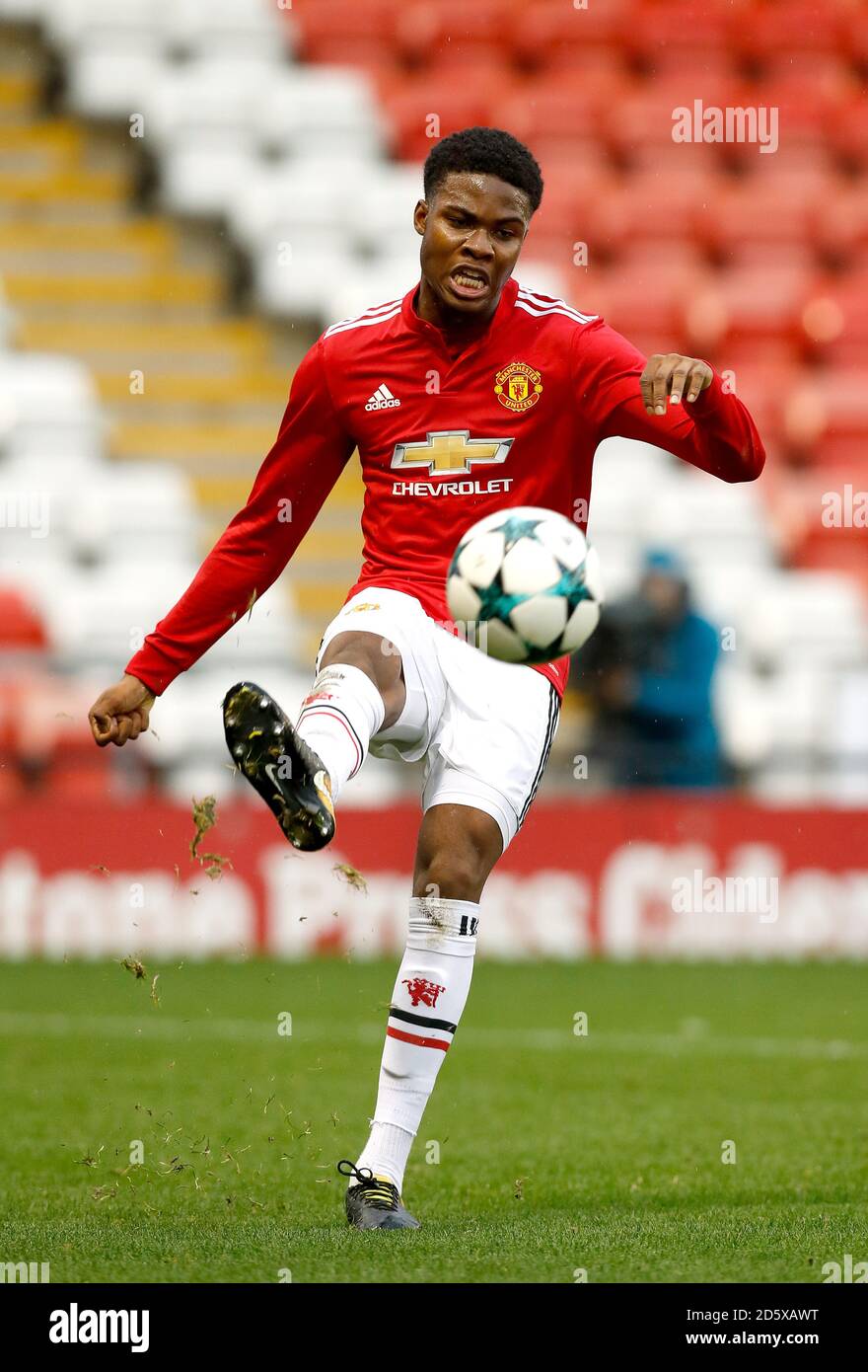 Manchester United's Tyrell Warren Stock Photo - Alamy