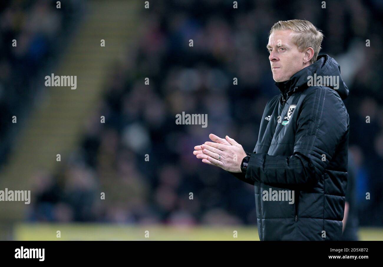 Middlesbrough manager Garry Monk Stock Photo - Alamy
