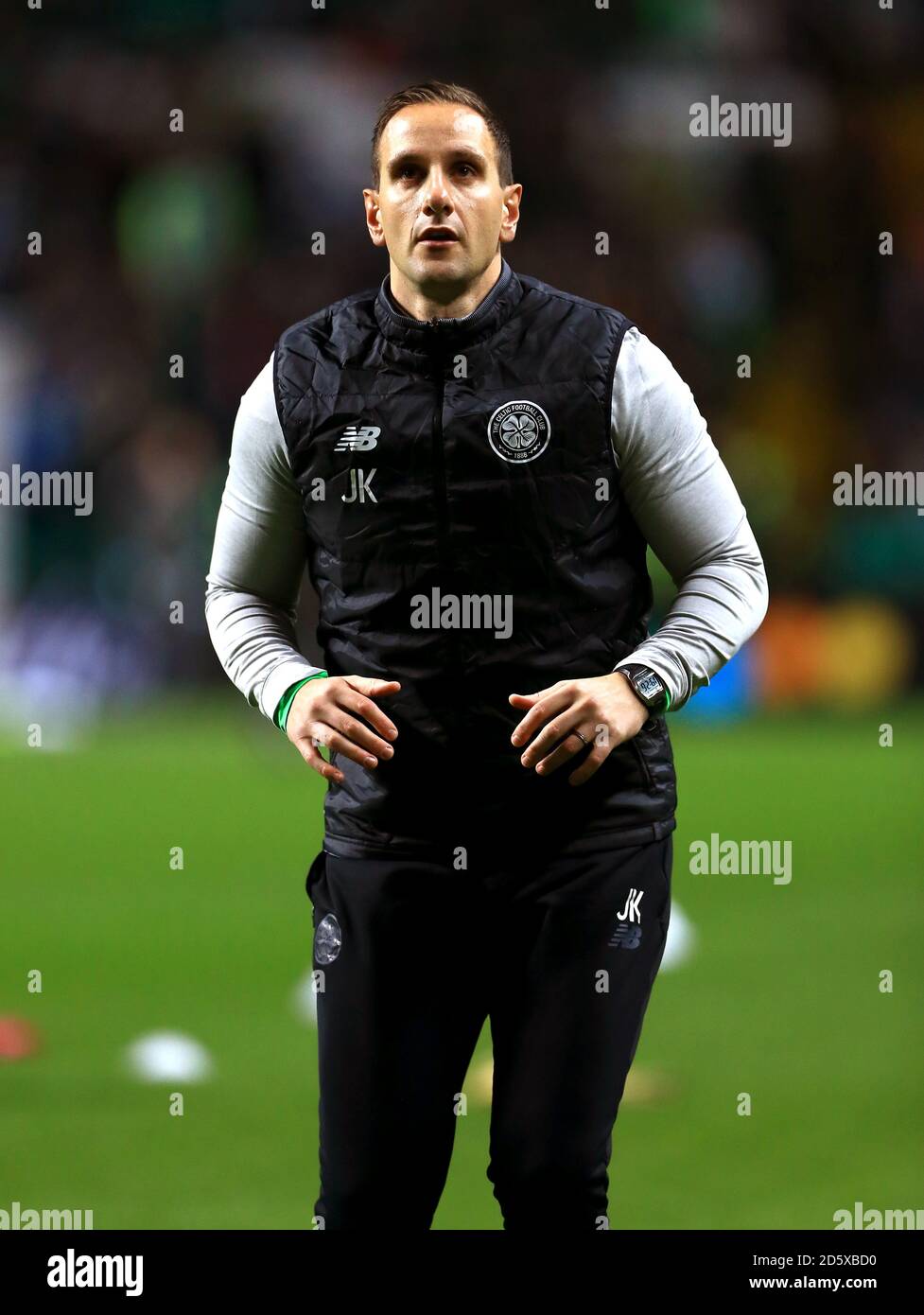 Celtic coach John Kennedy Stock Photo - Alamy